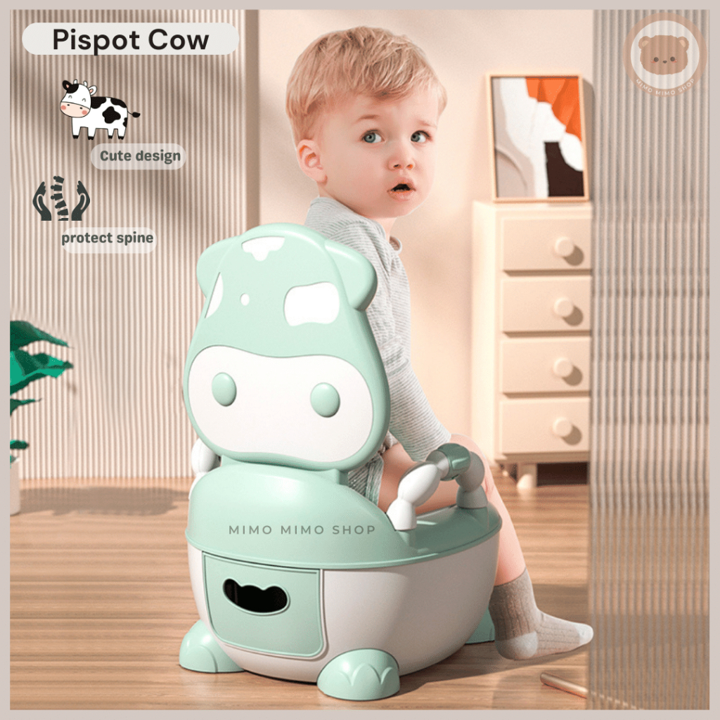 Children's POTTY Pots With COW Motifs, BABY POTTY TRAINING, Children ...