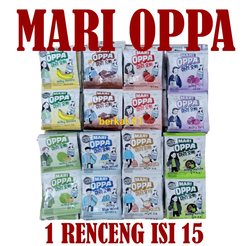 Let's Drink OPPA Full Pack Of 15 Sachets | Shopee Malaysia