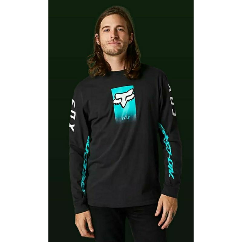Mx FOX RACING T-SHIRT LONG SLEEVES CLASSIC SPEED-DIV LOGO- | Shopee ...