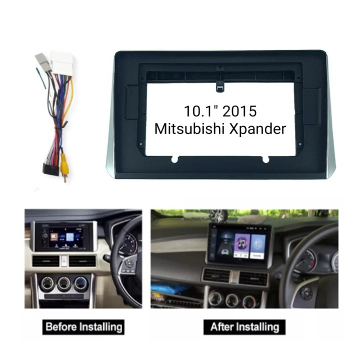 Frame 10inch Mitsubishi Xpander/New Livina 2015 Panel Head Unit Android ...
