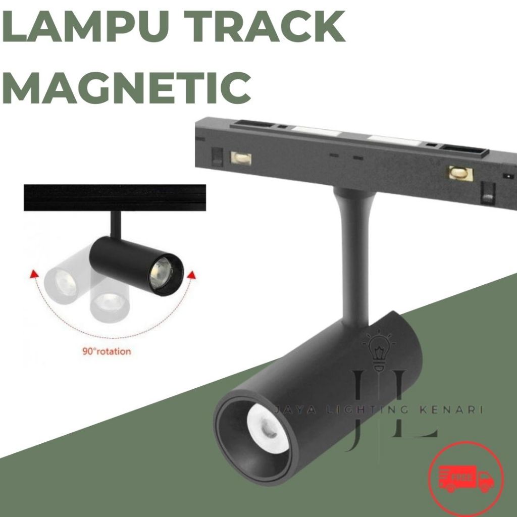 Type A Magnetic Track Light Led Led Magnetic Rail Track Light | Shopee ...