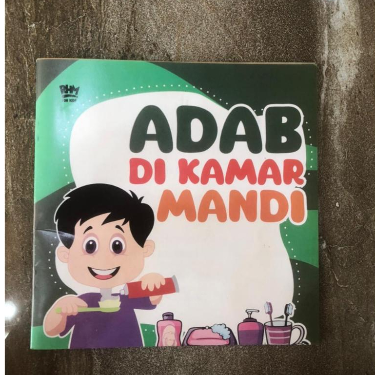 Islamic Picture Children's Story Book Adab Series/3-Year-Old Bilingual ...