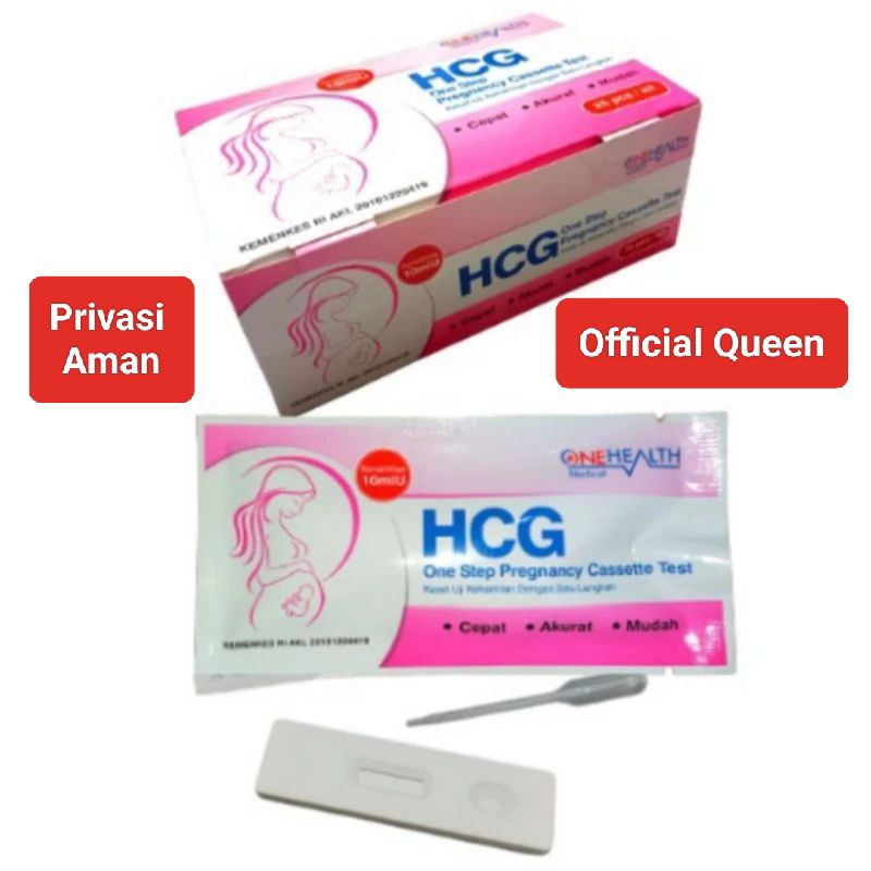 Testpack Onehealth HCG ONE STEP PREGNANCY CASSETTE Test PREGNANCY Test ...