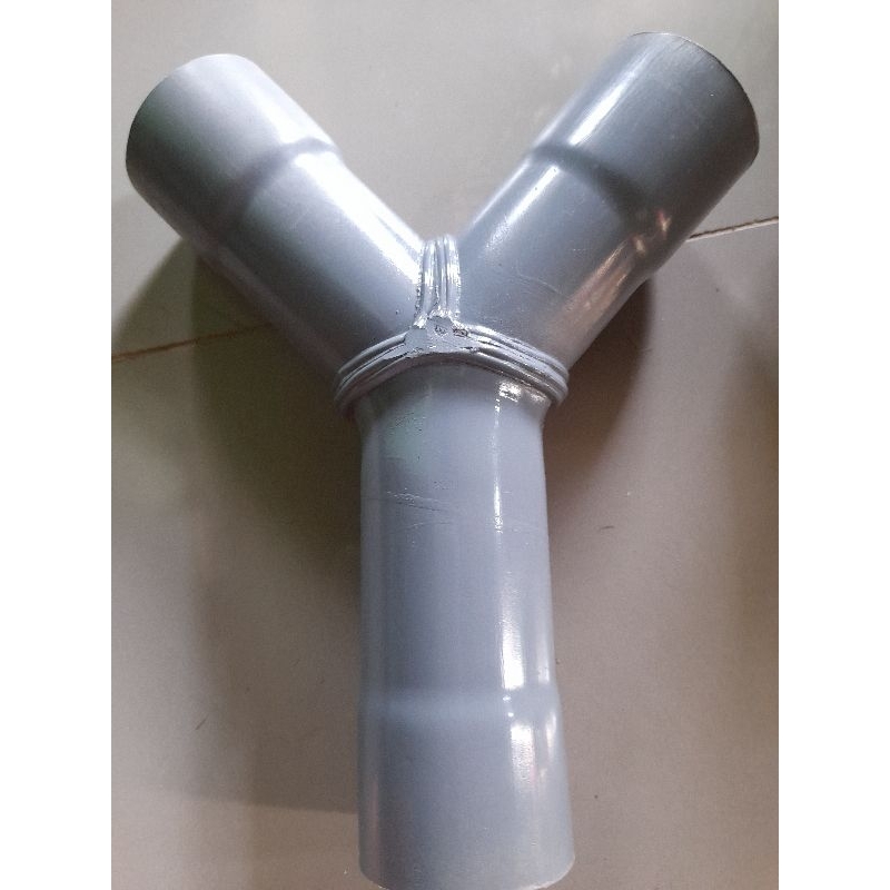 Pvc fittings Y 1 1/2 Y-shaped pipe connection | Shopee Malaysia