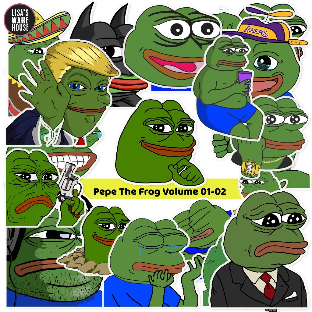 Pepe The Frog Volume 01-02 Sticker | Shopee Malaysia