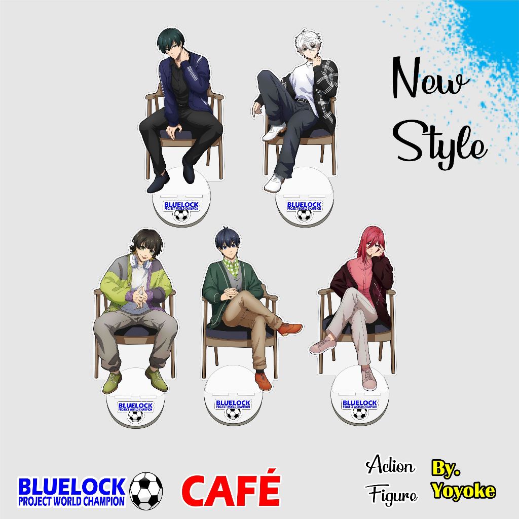 Blue Lock Acrylic Standee | Custom Blue Lock Anime Standee | Shopee ...