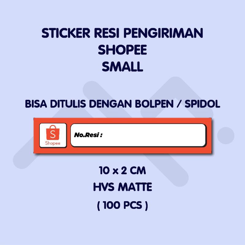 Shopee package delivery receipt Sticker - Online Shop Sticker - Package ...