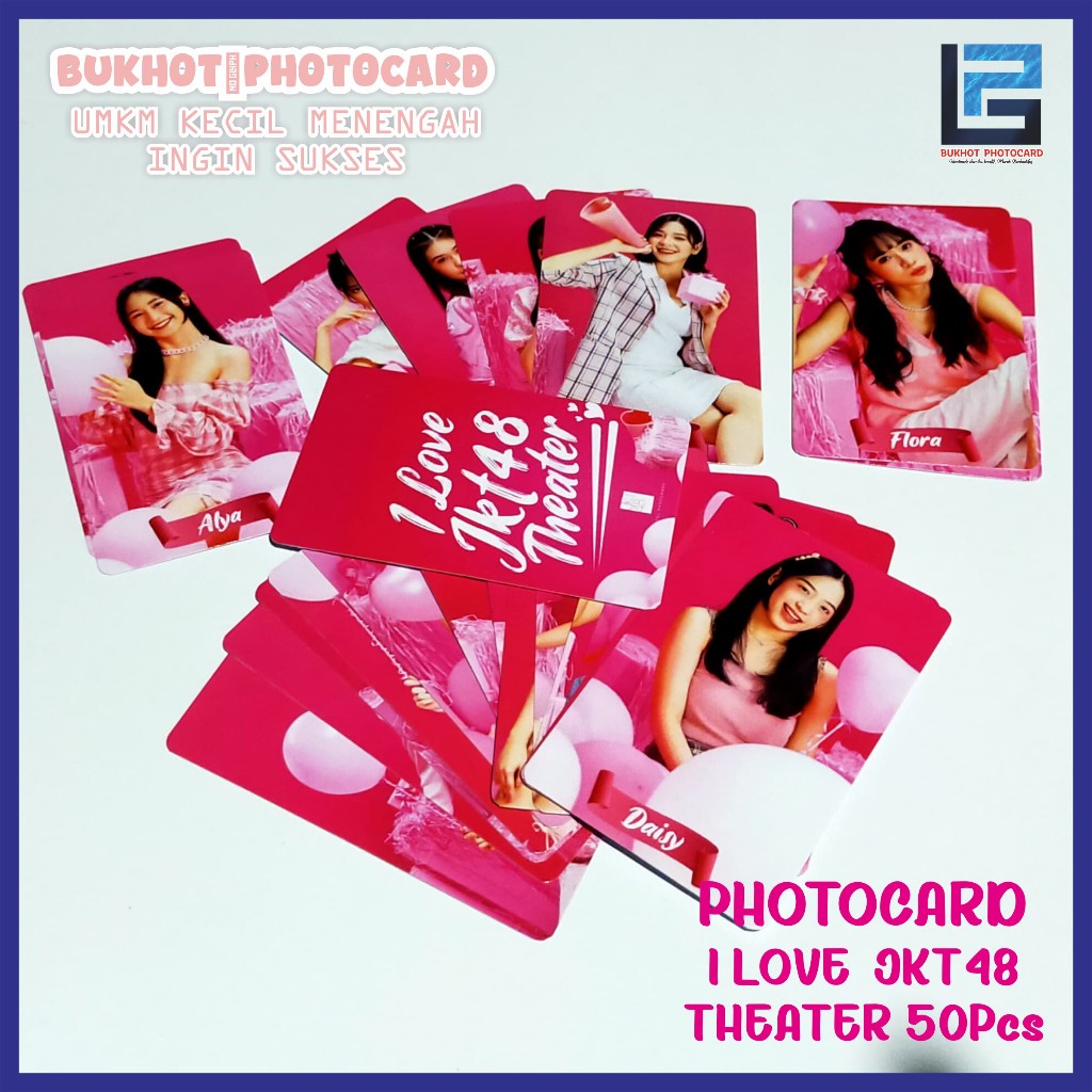 Photocard I Love JKT48 Theater 50pcs Limited Edition Unofficial (Bonus ...