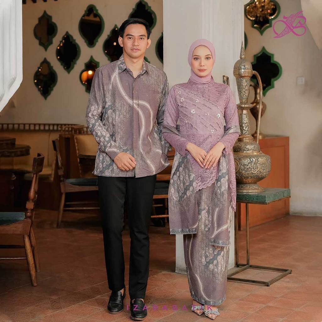 Ivana Taro - Modern Batik Kebaya Suit Couple Graduation Wedding ...