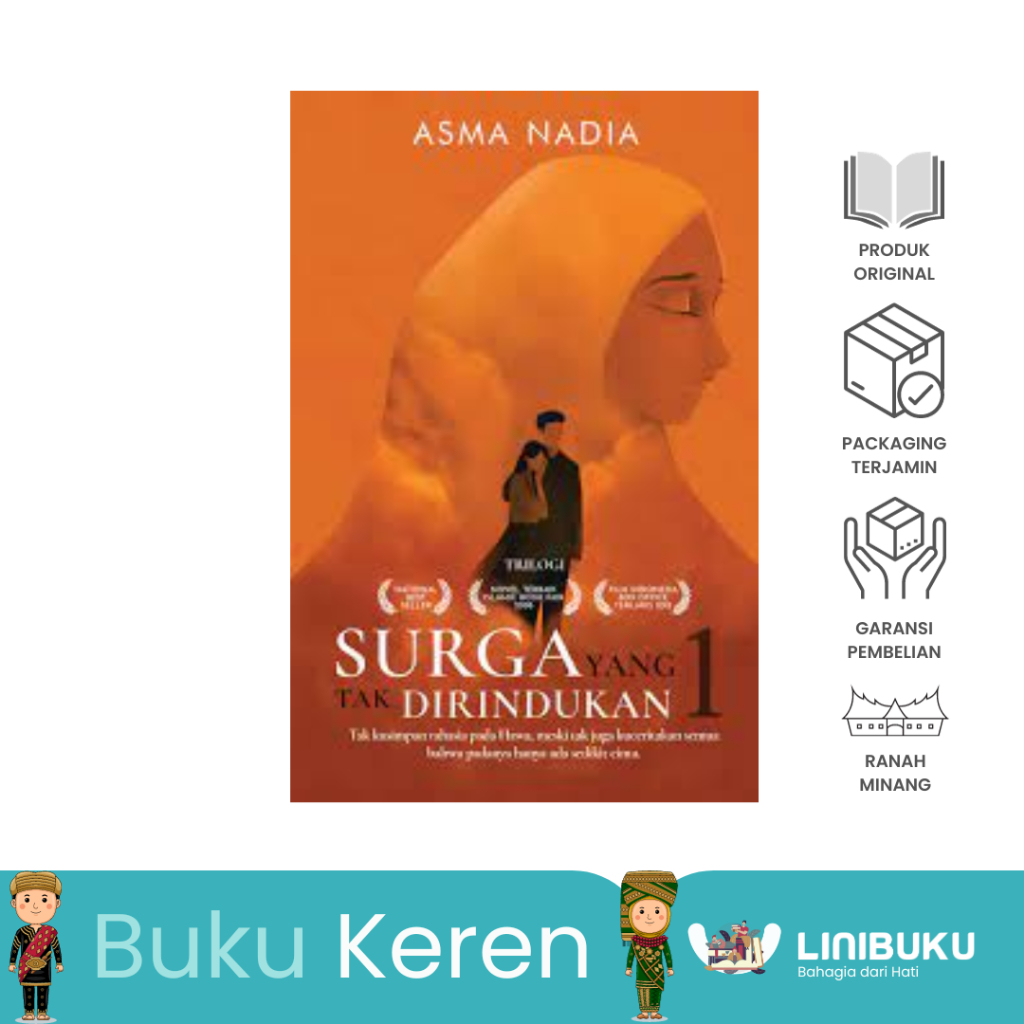 Heaven's Novel That Doesn't Miss By Asma Nadia's Author - REPUBLIKA | Shopee Malaysia