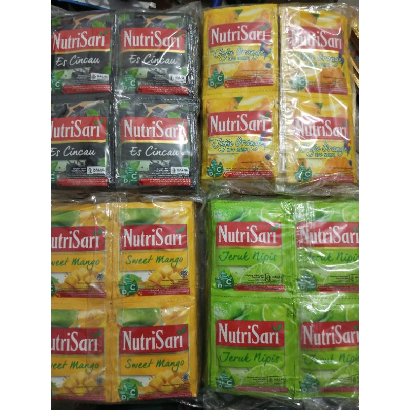 Nutrisari All Variant 1 Pack Contains 4 Packs | Shopee Malaysia