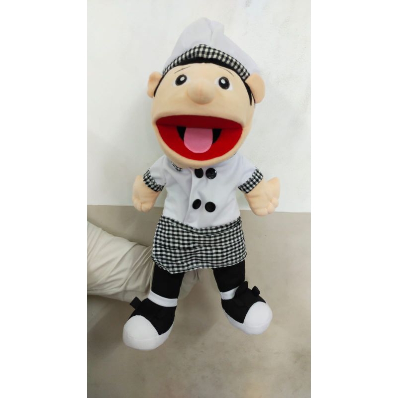 Chef character hand puppet - professional hand puppet - muppets ...
