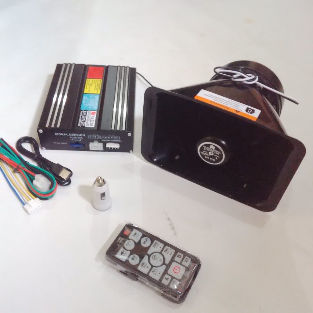 5200 200watt wireless siren module and Toa Funnel Box | Shopee Malaysia