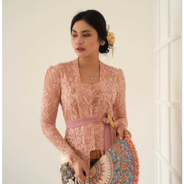 Lace cord Cammile kebaya bali modern kebaya Clothing Brocade kebaya ...