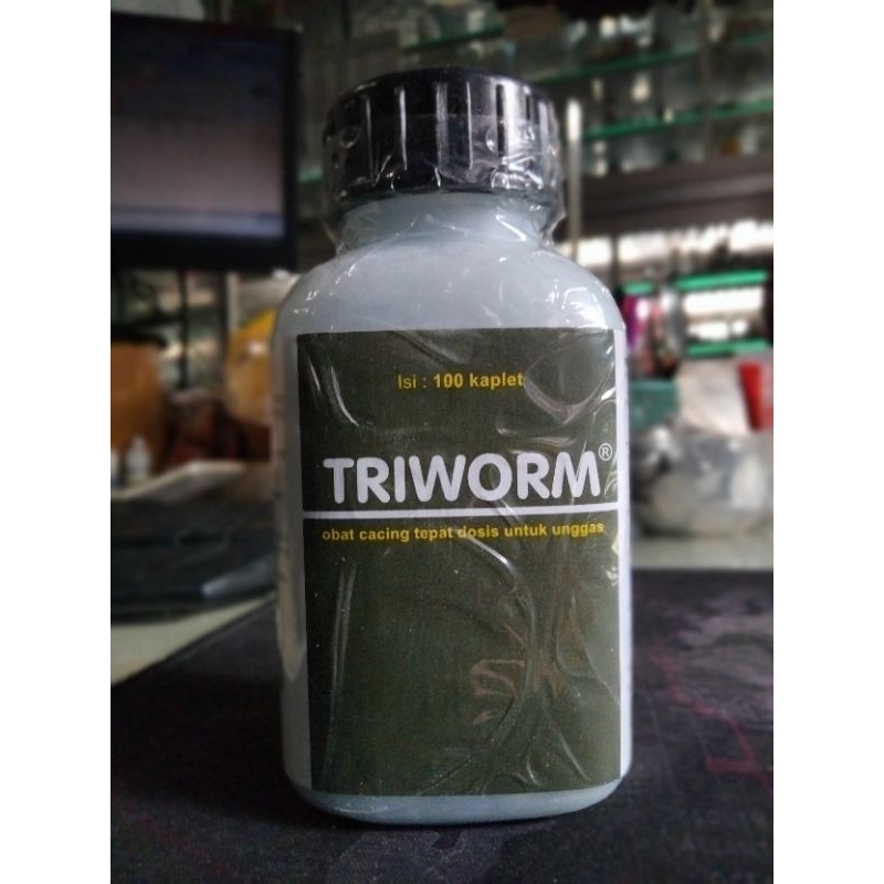 Triworm POULTRY WORM MEDICINE CONTAINS 100 CAPLETS BY MEDION | Shopee ...