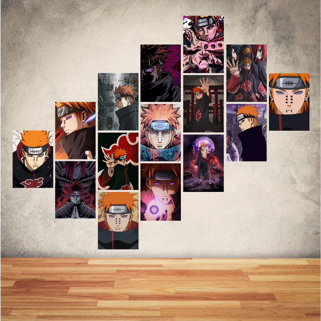 Contents Of 16pcs pain akatsuki Wall Poster A4 A5 A6 Size | Aesthetic ...