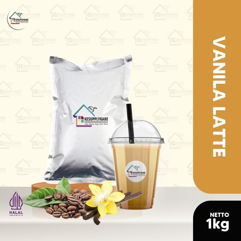 Mix Various Flavor Premium Drink Powder (Vanilla Latte Powder) | Shopee ...