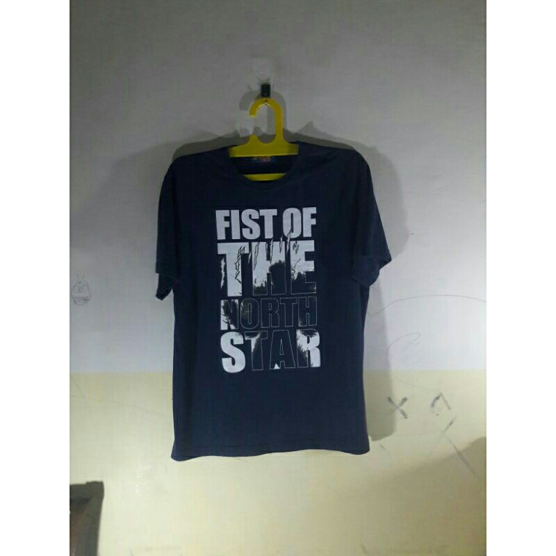 Official An1me VTG T-shirt "F1ST 0F THE N0RTH ST4R (T1N7U B1NT4NG UT4RA ...