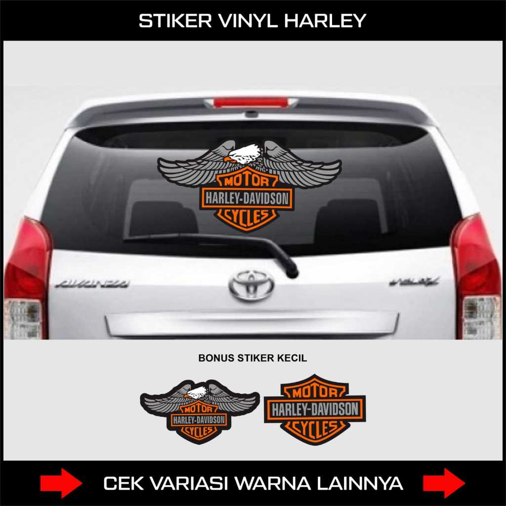 HARLEY DAVIDSON LARGE SIZE VINYL DAVIDSON HARLEY STICKER / DAVIDSON ...