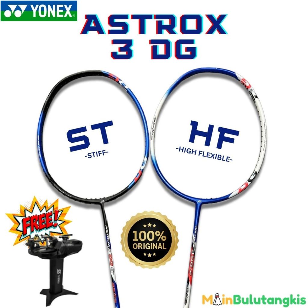 Original Yonex Astrox 3 DG ST / 3 DG HF Badminton Racket | Shopee Malaysia