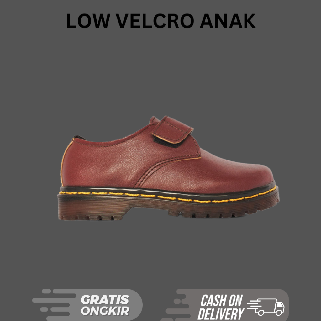 Docmart PREPET MARUN Short Children's Shoes Size 21-35 Price | Children ...