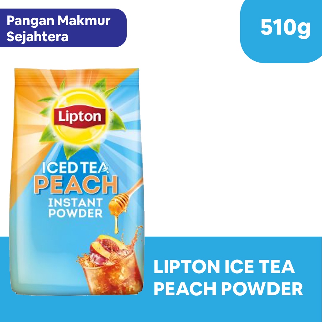 Lipton - INSTANT ICE PEACH TEA POWDER / ICE TEA PEACH POWDER 510 GR ...