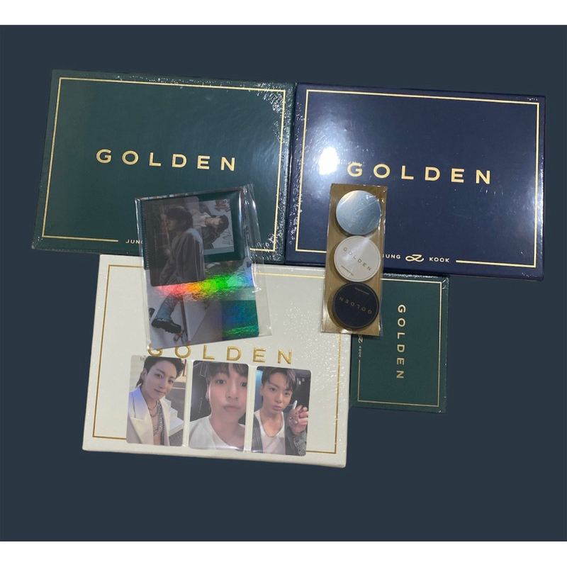 Sealed Golden JK Jungkook Jung Kook BTS Album Set Random Weverse Album ...