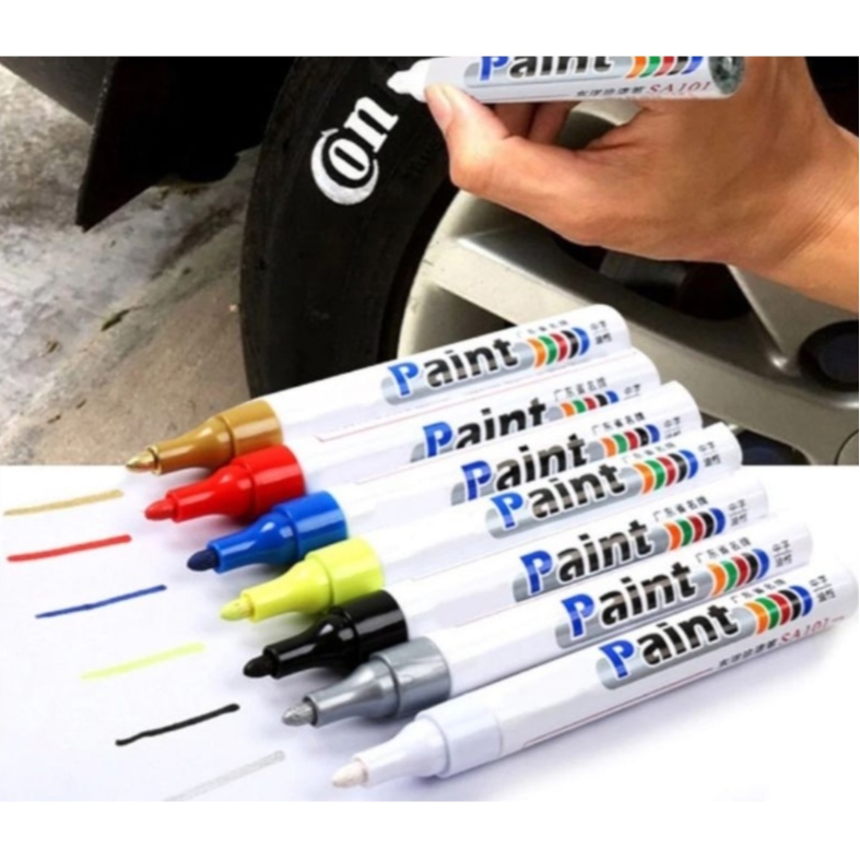 Car Motorcycle Tire Marker/Paint Marker/Permanent Tire Marker/Color ...