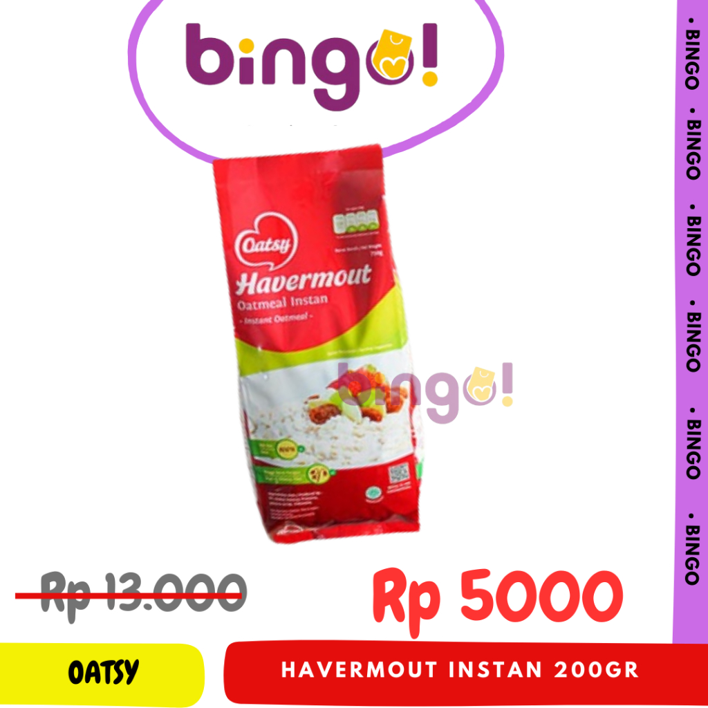 Oatmeal Oatsy havermout Instant Oatmeal200G | Shopee Malaysia