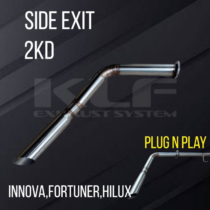 Innova 2kd Fortuner 2kd Fortuner Vnt Hilux 2kd Side Exit Exhaust ...
