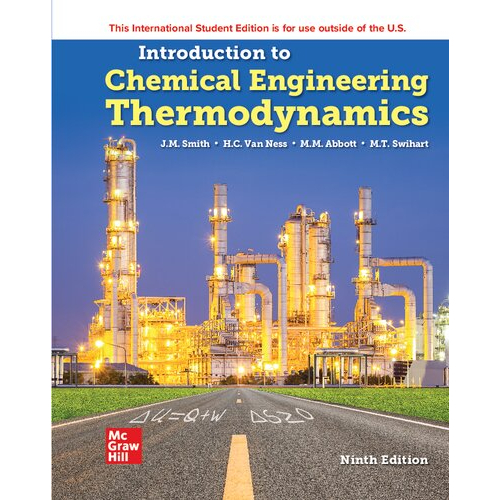 Introduction to Chemical Engineering Thermodynamics 9Th Edition ...