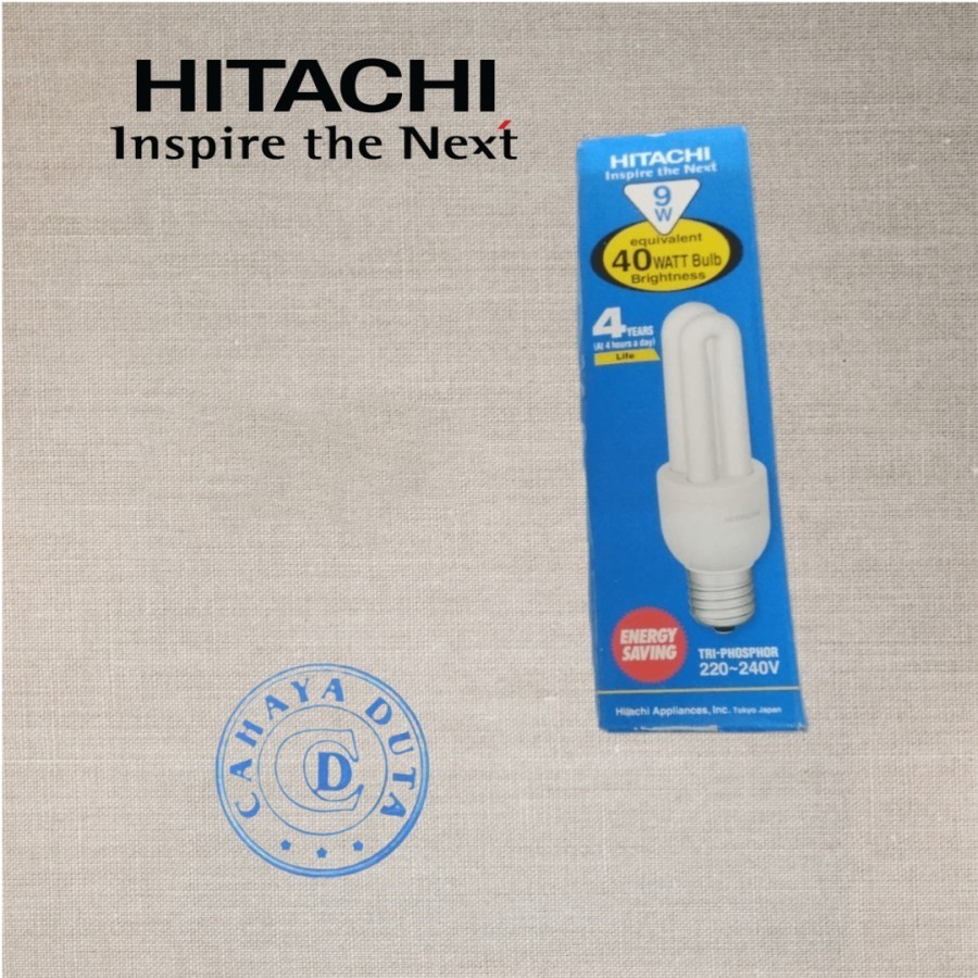 Hitachi E27 Essential Bulb 9W Lamp (EFD9W/2U) | Shopee Malaysia