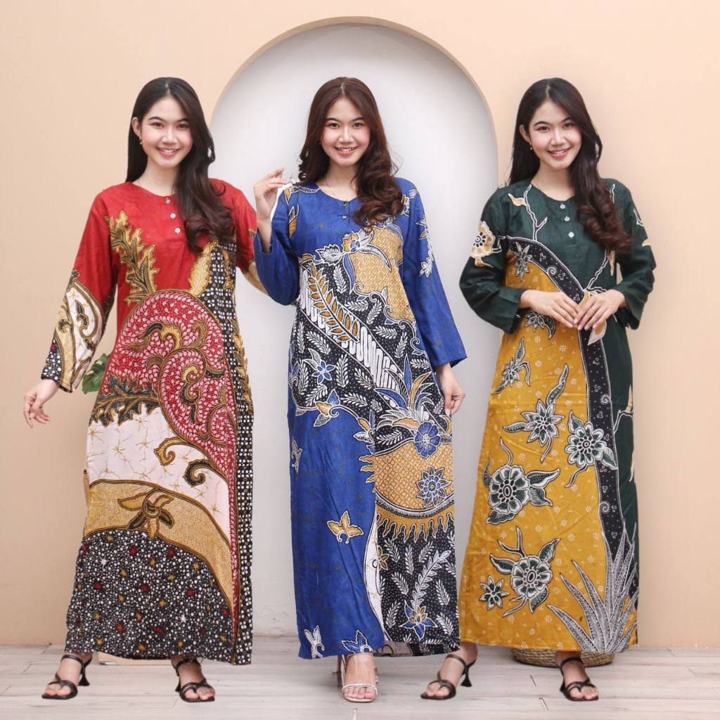 Sogan Batik Variant ATIKA Long Negligee Latest Batik By Bakul Negligee ...