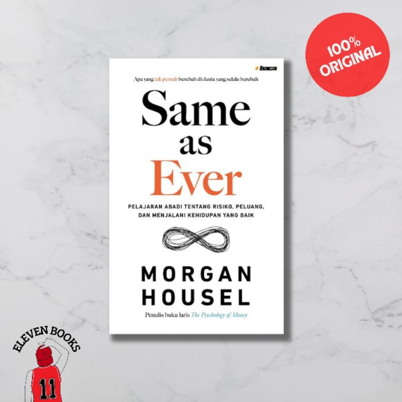 Original Same as Ever Book - Morgan Housel (Read) | Shopee Malaysia