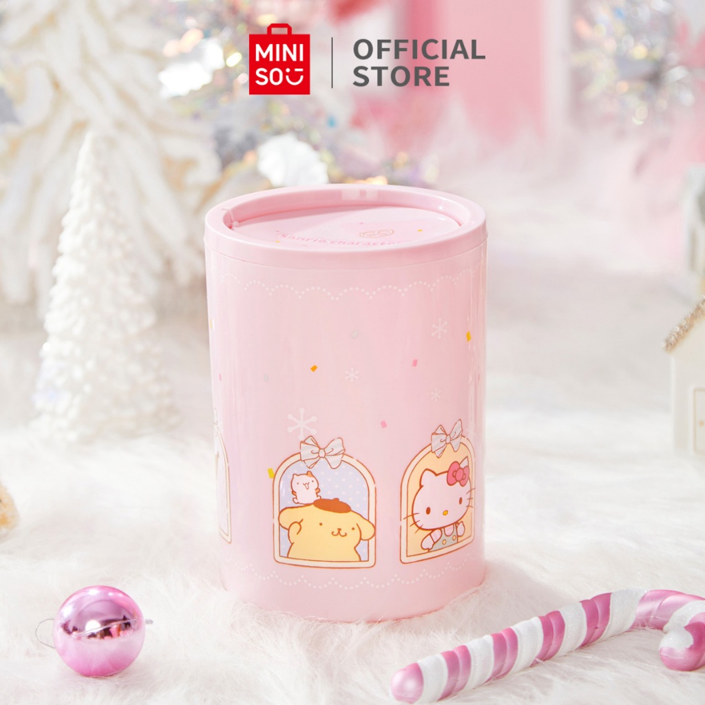 Miniso X SANRIO Table Trash Can Mini Trash Bin Desktop | Shopee Malaysia