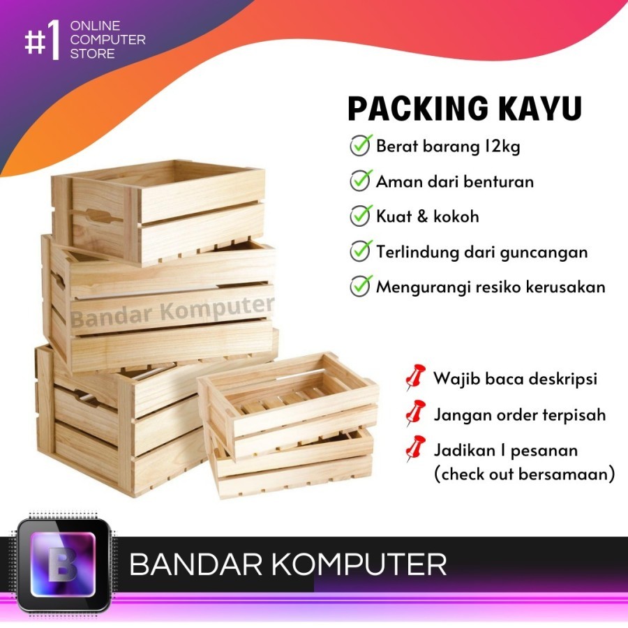 KAYU Wooden PACKING FOR WEIGHT OF MAXIMUM GOODS 6 KG | Shopee Malaysia