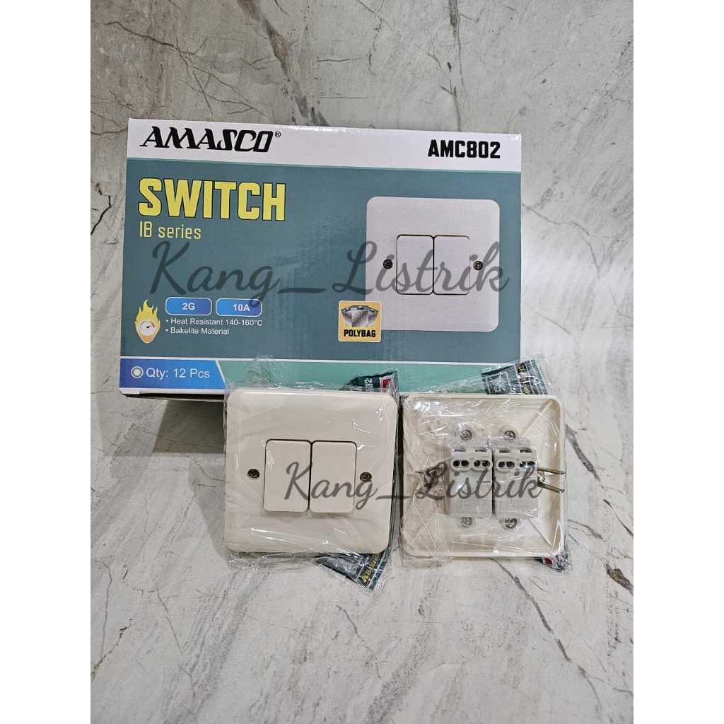IB PIOLINE PSI802 Double Switch Series Switch IB Amasco AMC802 Switch ...