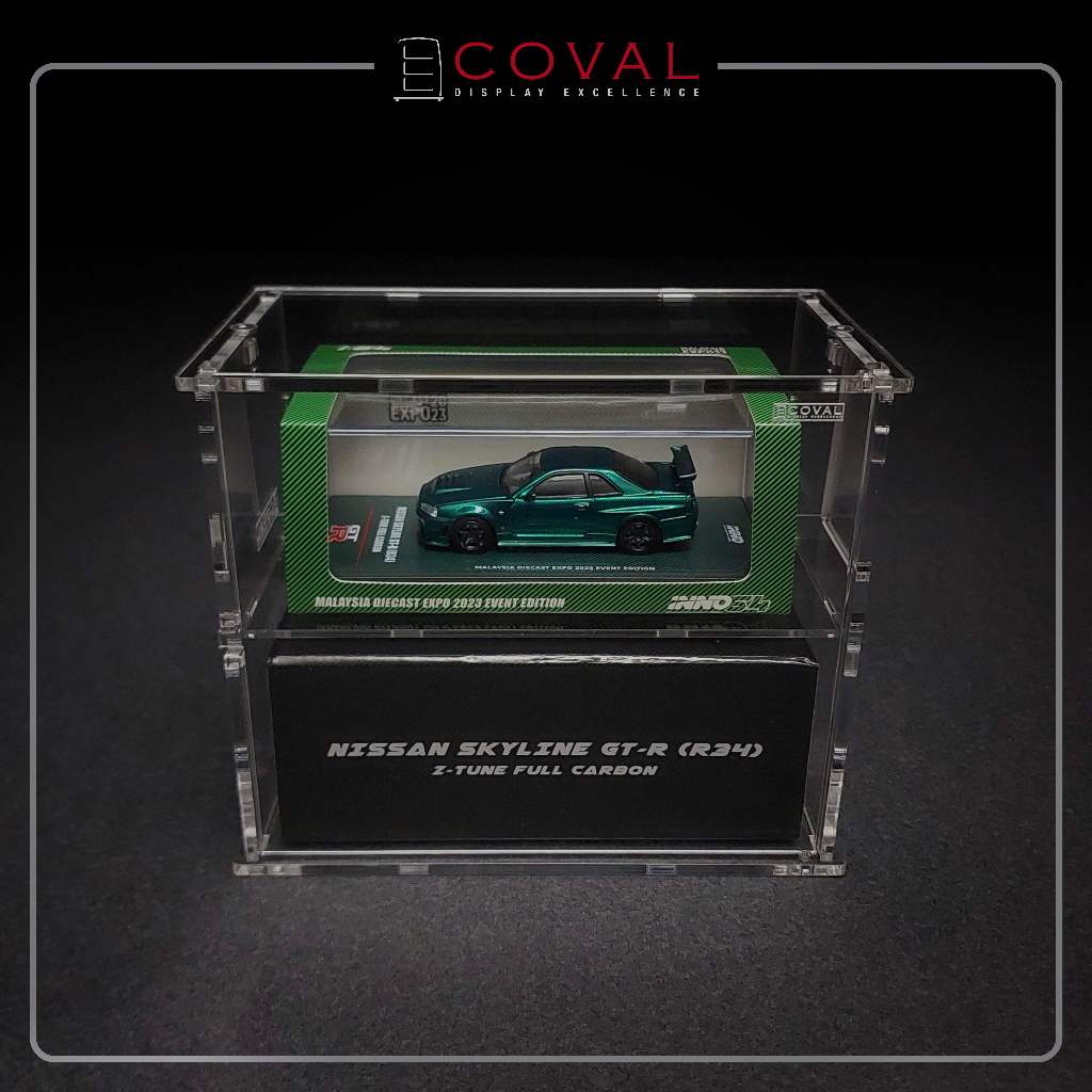 Coval ISE-102 Acrylic Cabinet for INNO 64 Special Edition Boxed Car- 2 ...