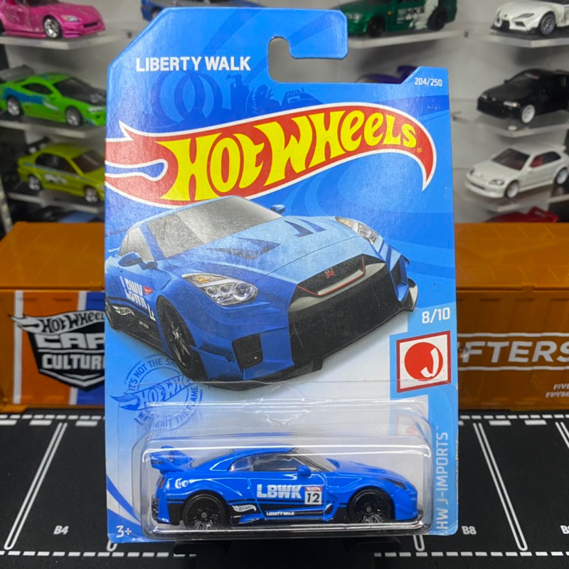 Hotwheels LBWK GTR R35 Light Blue | Shopee Malaysia