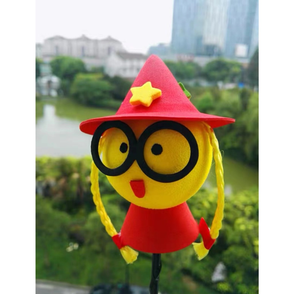 Universal Outboard Car Ball Antenna / Car Antenna Doll / Car Exterior ...
