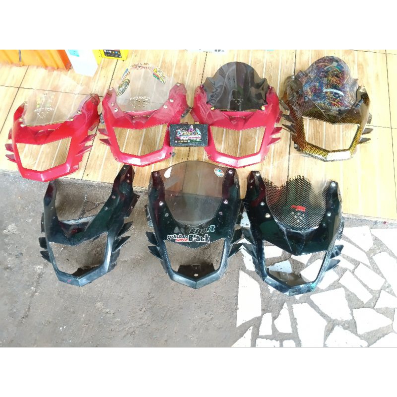 Barong front cover shield ninja rr new 150 original | Shopee Malaysia