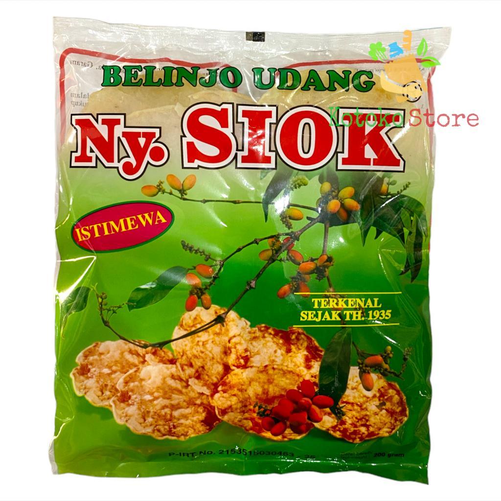 Emping Belinjo Shrimp Ny. Siok/ny Siok Emping Belinjo Shrimp 200gr ...