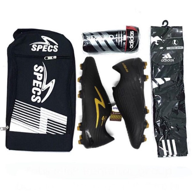 (Complete Package) Football Shoes Specs Acelellator Lightspeed Red ...