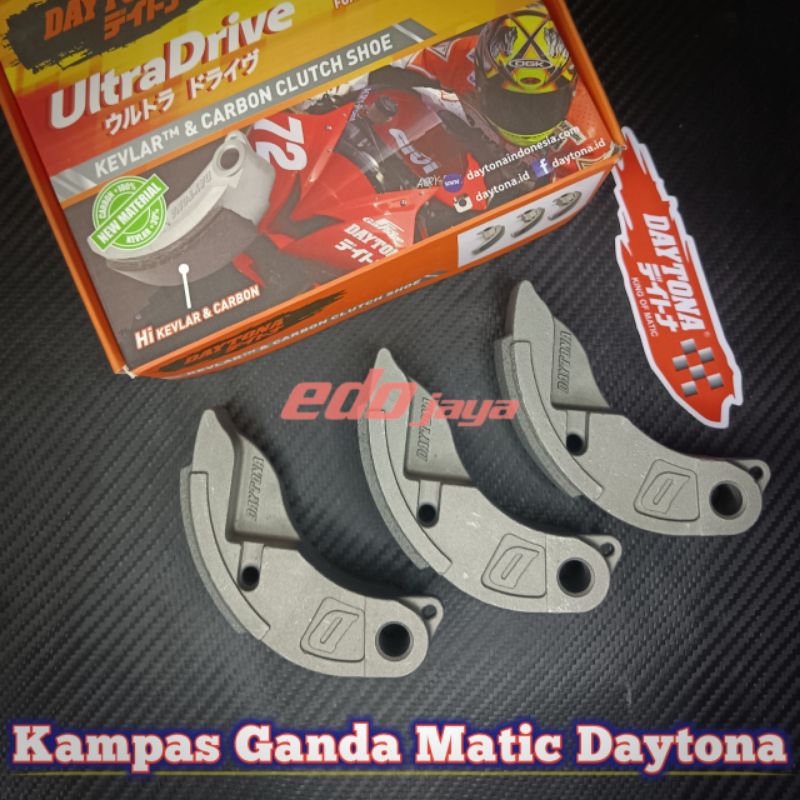 Double Shoes CVT Motor Matic Original Daytona Racing Japan Carbon ...