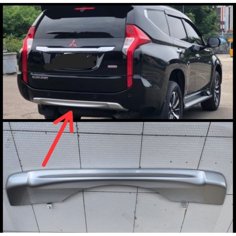Original Pajero 2016 Rear Bumper Spoiler Bumper Cover | Shopee Malaysia