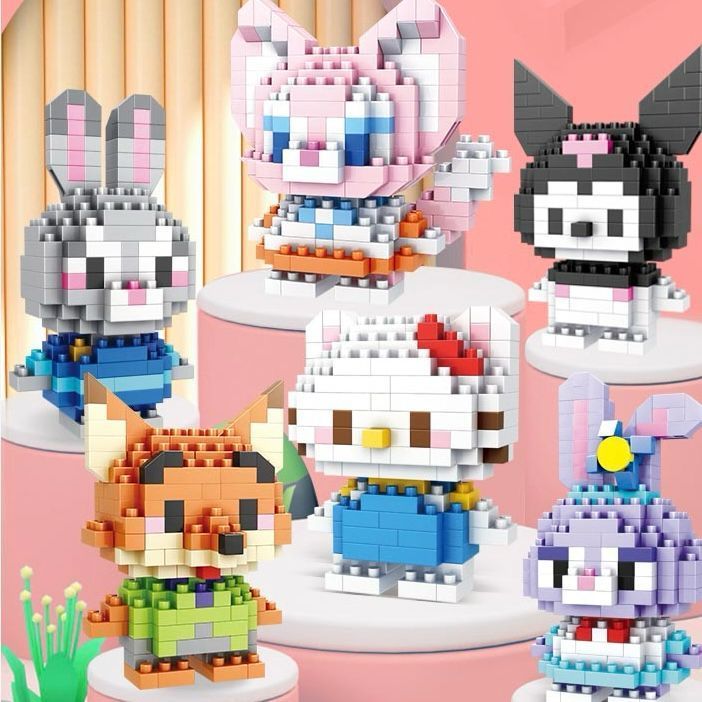 [MS] Mini Brick Character Toys / Mini Building Blocks / Building Box ...