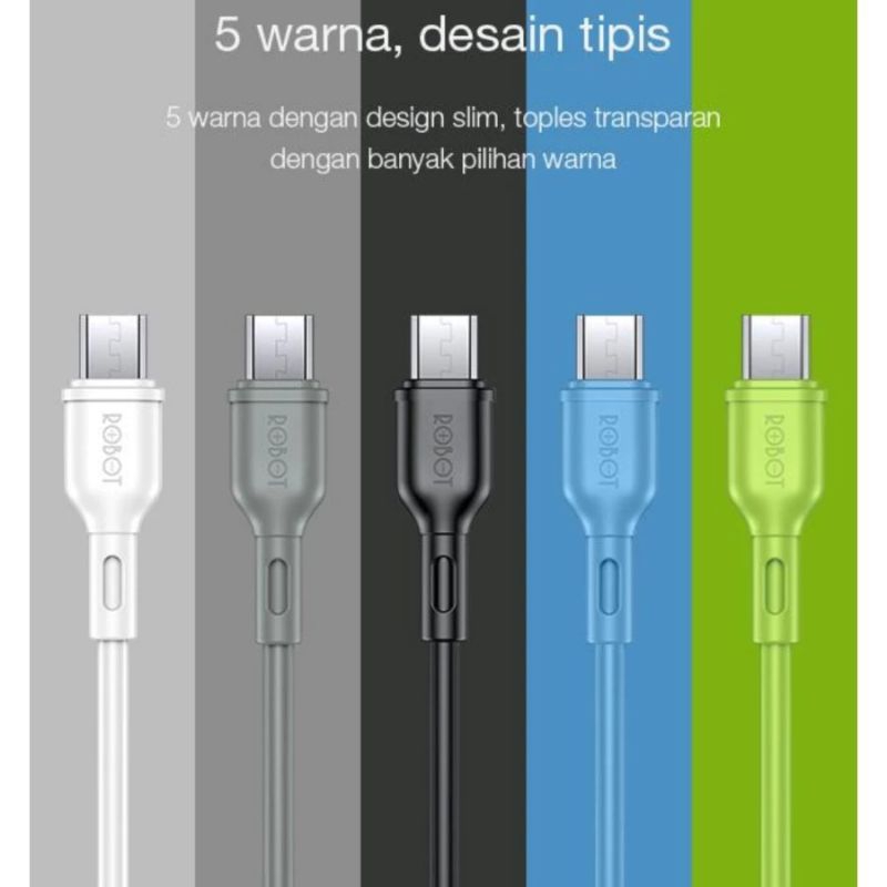 Usb Robot TYPE C RGC100 1 Meter | Shopee Malaysia