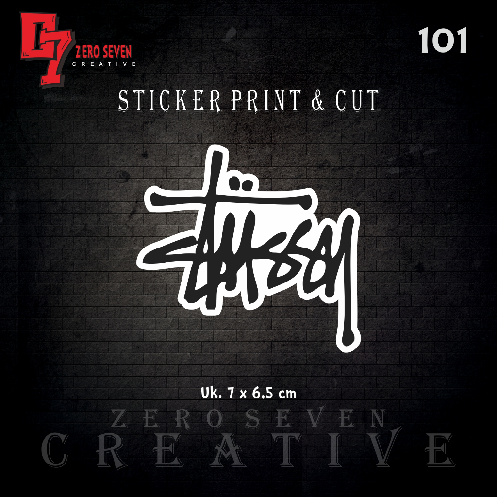 Stussy Stickers/BRAND Stickers/TUMBLER Stickers/Motorcycle Stickers ...