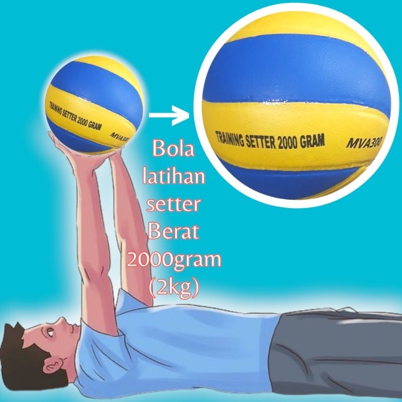 Volleyball trainning setter 2000gram (2kg) Training Ball setter ...