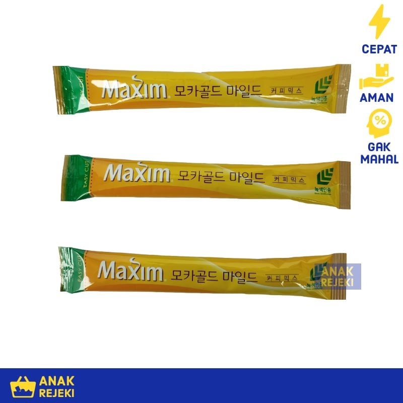 Kopi Maxim Coffee Mocha Gold 12gr - Korean Coffee Viral 1pc | Shopee ...